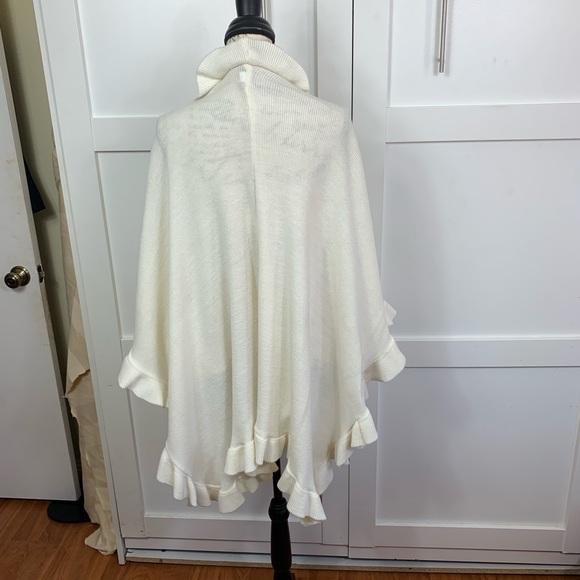 croft & barrow | Jackets & Coats | Ruffled Cape | Poshmark